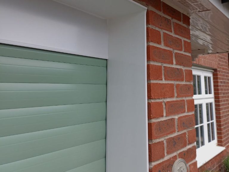 Chartwell Green Roller Garage Door Installation - Blueberry Automation