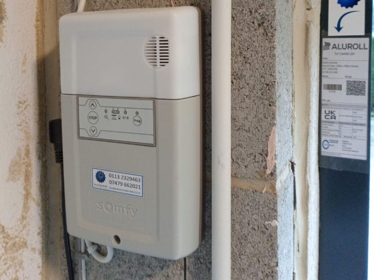 Roller Garage Door for an Integral Garage - Blueberry Automation